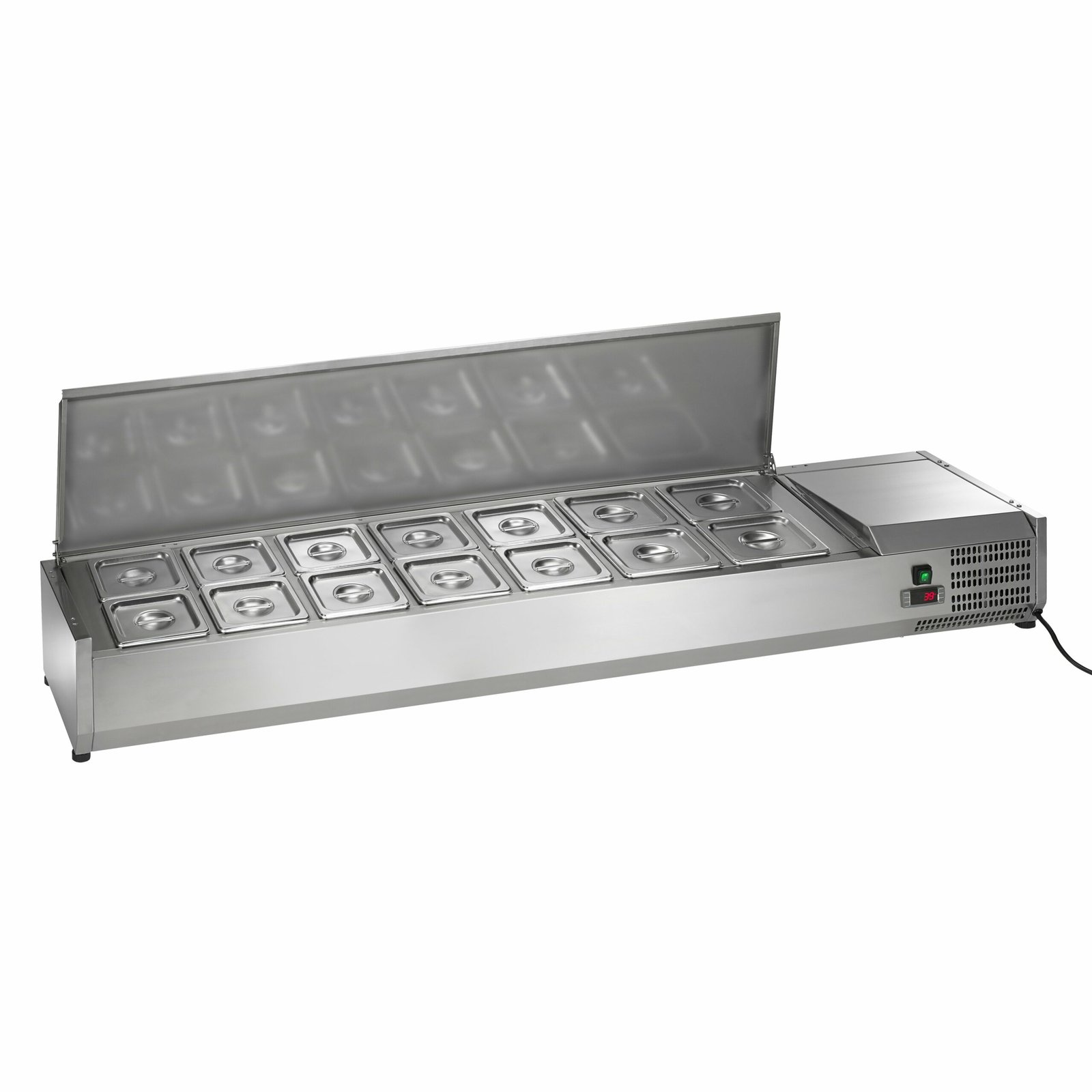 Arctic Air ACP63 63″ Refrigerated Countertop Pan Rail – Chef’s Haven