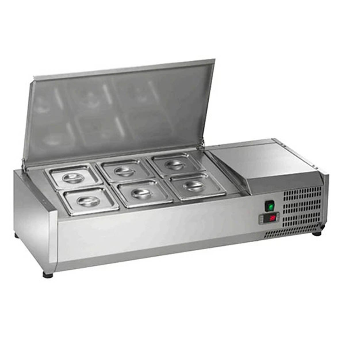 Arctic Air ACP40 39″ Refrigerated Countertop Pan Rail – Chef’s Haven
